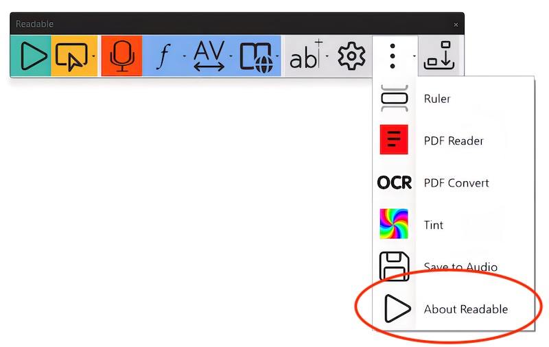 Readable Version & update Check